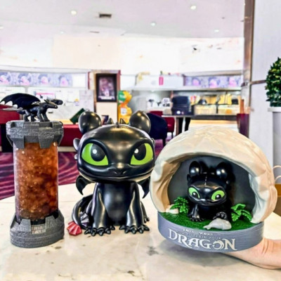 Toothless How To Train Your Dragon Movie 2025 Popcorn Bucket Tower ...
