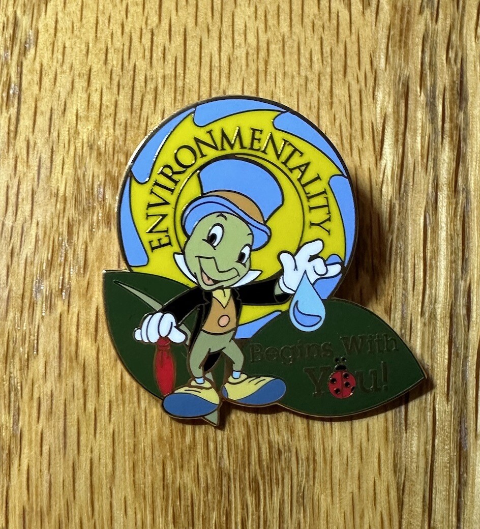 Disney Jiminy Cricket Earth Day 2003 Pin Environmentality Begins With You! (K) | eBay