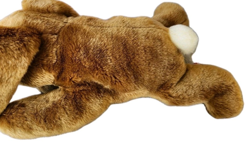 Ty Beanie Buddy EARS the Brown Bunny Rabbit 13.5" Medium Plush Stuffed ...