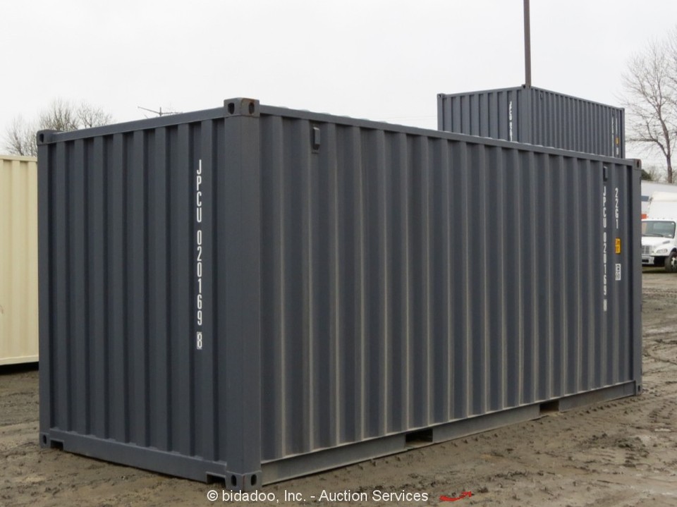 2025 20' Shipping Storage Container Conex Fork Pockets 67,200 LB ...