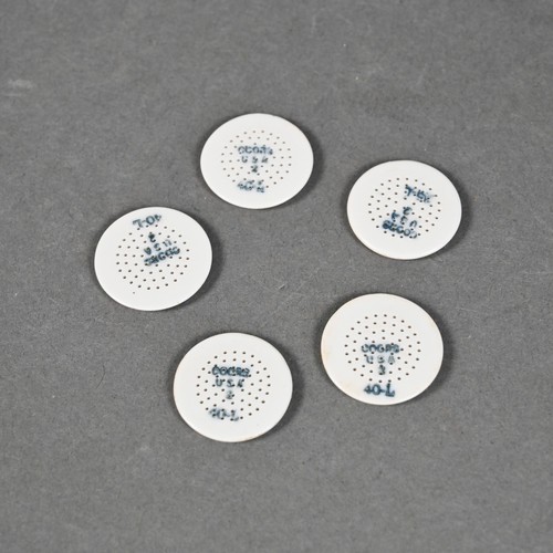 (5) Coorstek Porcelain Crucible Filter Disc 20mm #2 | eBay