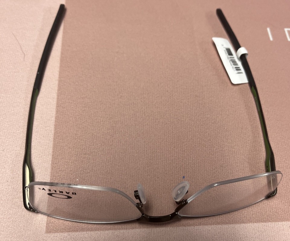 Oakley OX3218 Socket 5.5 Mens Semi Rimless Eyeglass Frame 0252 Satin ...