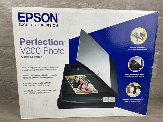 Epson Perfection V200 PHOTO Flatbed Scanner for sale online | eBay