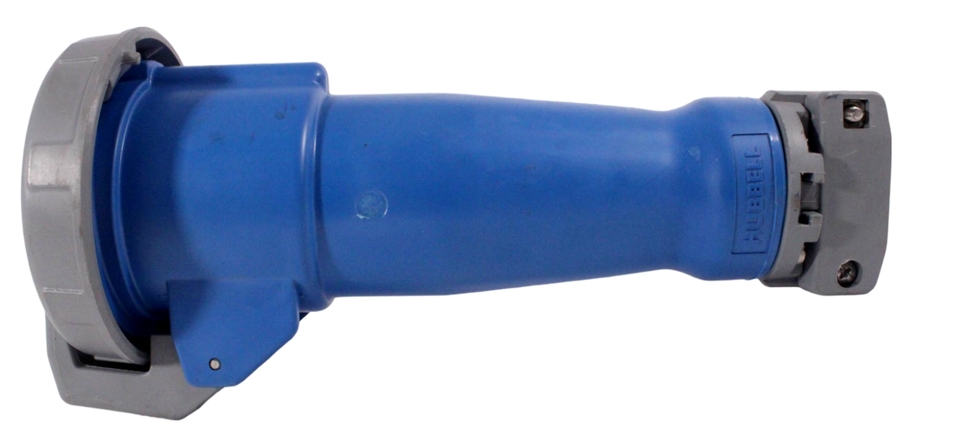 Hubbell 560C9W Pin and Sleeve 60A 120/208V 4P 3PH 5 Wire Watertight ...