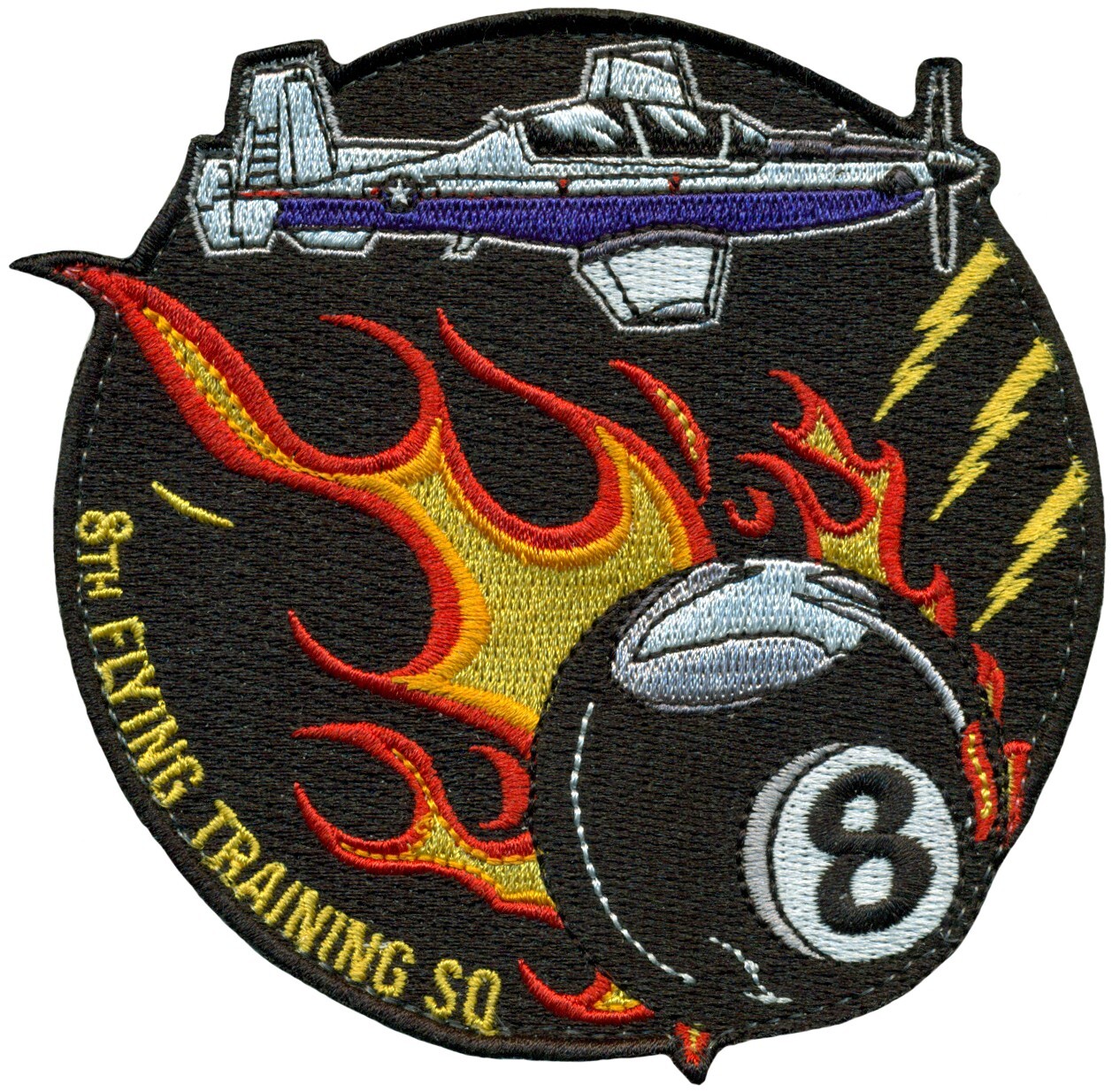 USAF 8th & 33d FLYING TRAINING SQUADRON OPERATIONS FLIGHT PATCH | eBay