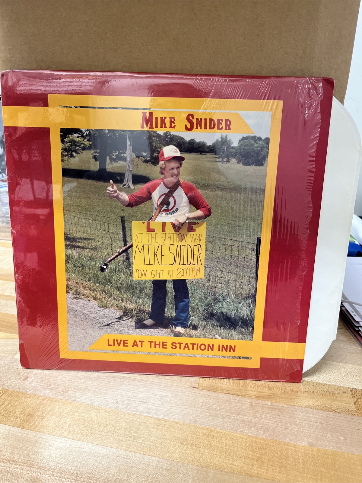 Mike Snider Live at the Station Inn LP 1986 RARE! Tater Town Records MS ...