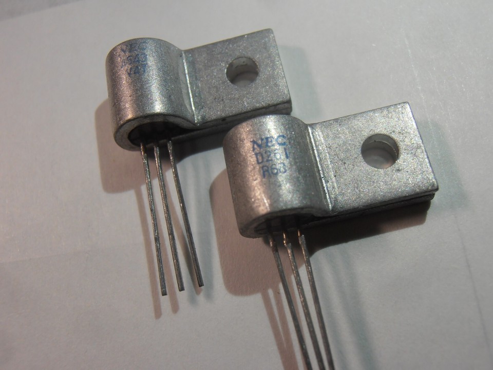 2pcs/2Pirs 2SD261 2SA643 NPN PNP Transistor for Low Frequency PA NEC | eBay
