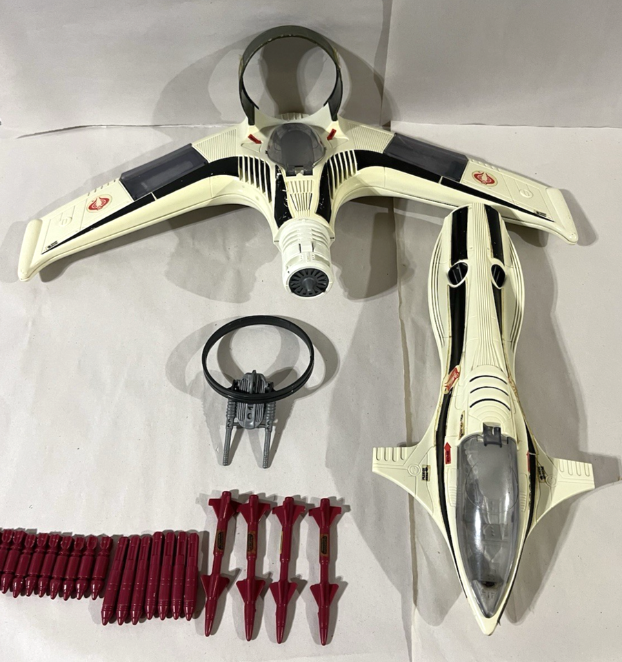 Hasbro GI JOE Cobra Condor Z-25 Complete Figure Vehicle Fighter Jet ...