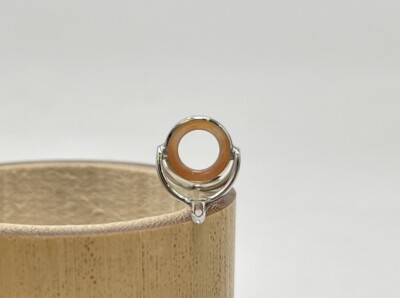 10mm Agate Fly Rod Stripping Guide/ Bright Nickel Silver Frame | eBay