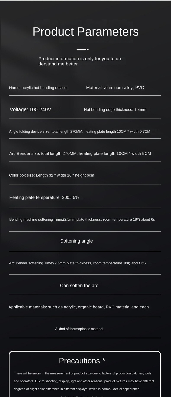 Portable Bending Machine Acrylic Hot Bender Electric Bending Machine ...