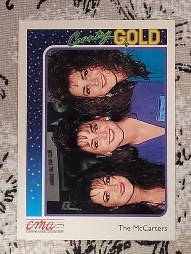 THE McCARTERS #98 - 1992 STERLING CMA COUNTRY GOLD TRADING CARD | eBay
