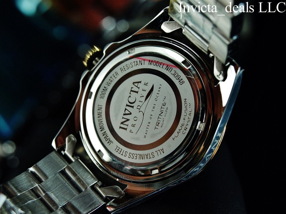 Invicta Men's 43mm Pro Diver HAMMERHEAD CHAMPAGNE DIAL Gold Tone Tone ...