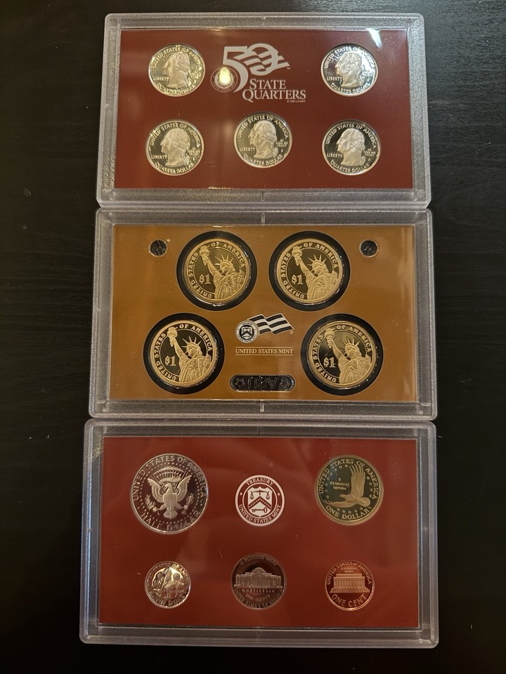 2006 United States Mint Silver Proof Set- Complete 14 Coins Set, 90% ...