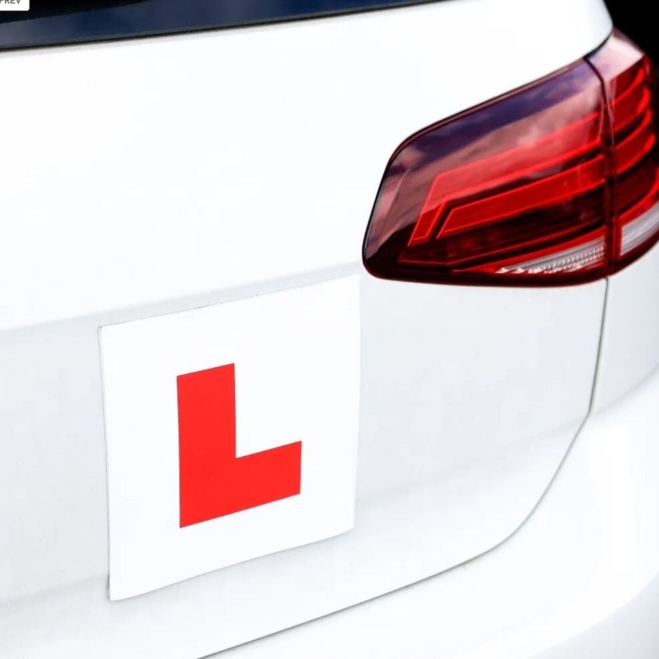 2X L PLATES FULLY MAGNETIC FULL SIZE LEARNER 'L' PLATES - STREETWIZE ...