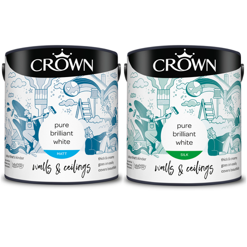 Peinture Satinée Breatheasy Crown Blanc Pur Brillant 2,5L | eBay.de