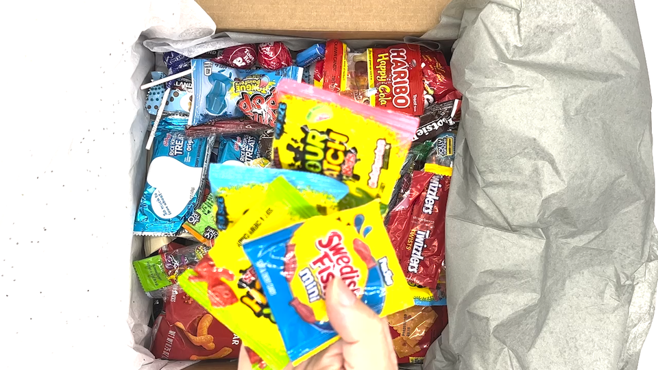 Healthy Nut Free Snacks Chips Candy 100 Count Variety Sampler Snack ...