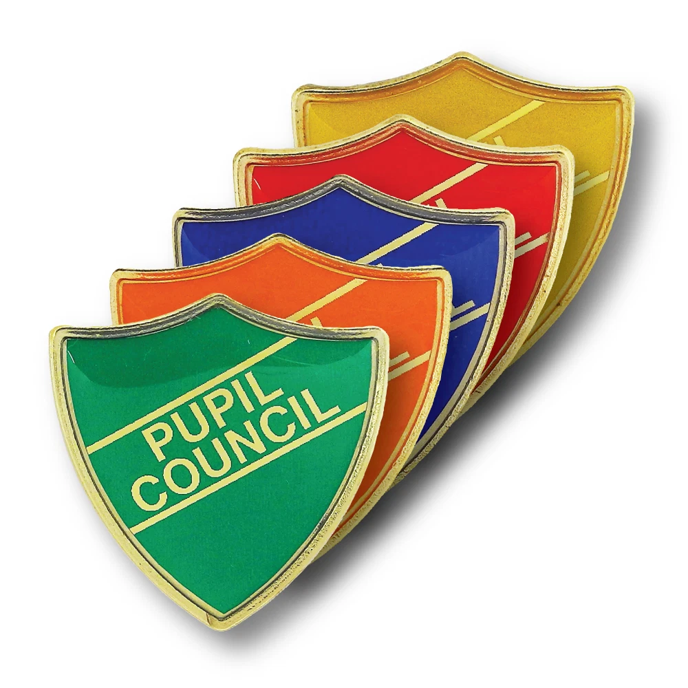 Green And Orange Shield Logo