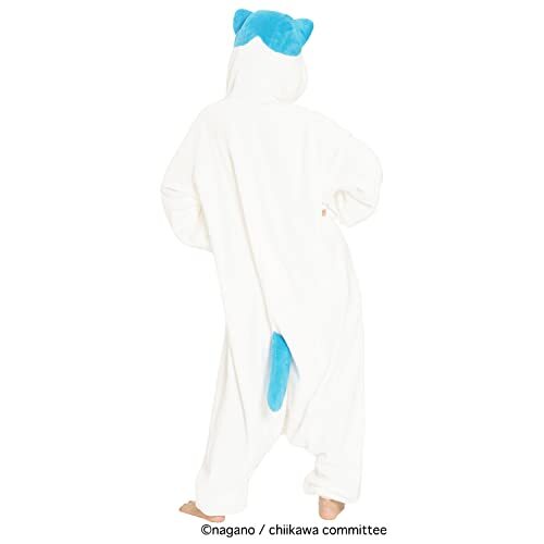 Sazac Fleece Kigurumi Chikawa Adult One Size Fits Most Hachiware szc276 ...