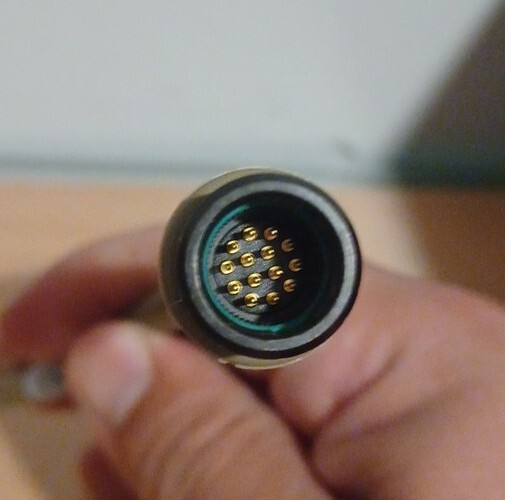 Falcom 20744800 Cable ASM, 19 pin, 163 FAMILY, WITH EUD, TAN | eBay