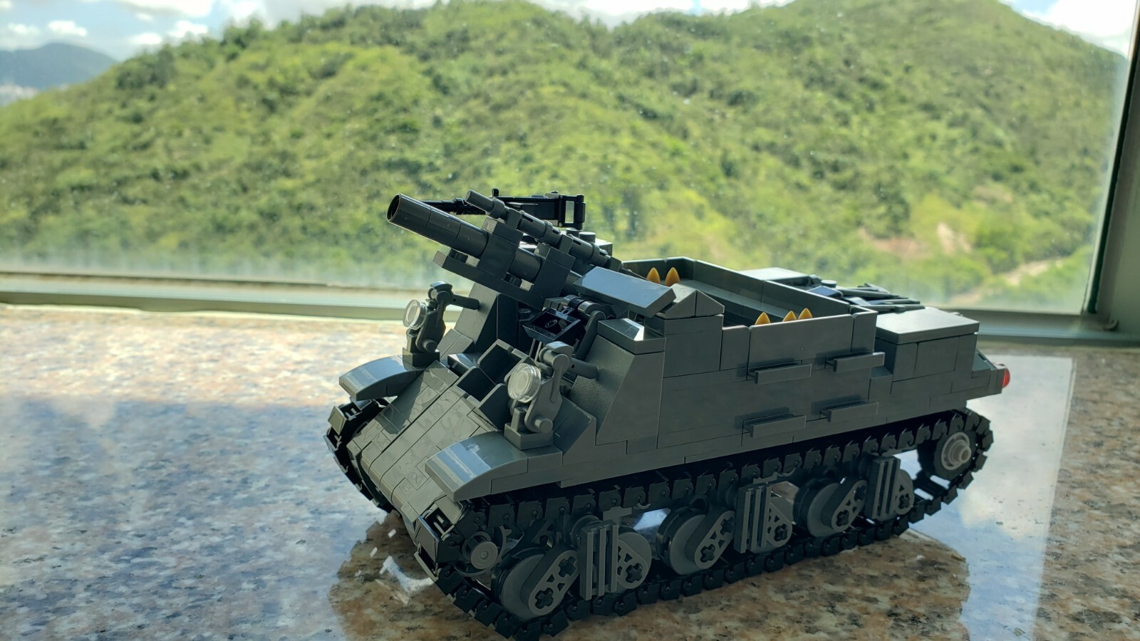 WWII US M7 Priest 105 mm Howitzer World War 2 WW2 USA MOC artillery UK ...