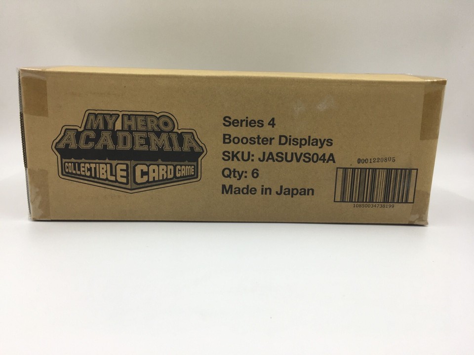 UniVersus: My Hero Academia-League of Villains 1st Edition Booster Box ...