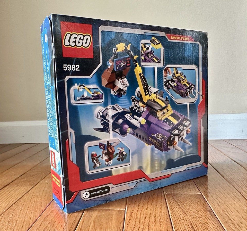 NISB LEGO SPACE POLICE SMASH 'N' GRAB *NEW SEALED BOX* SET # 5982 ...