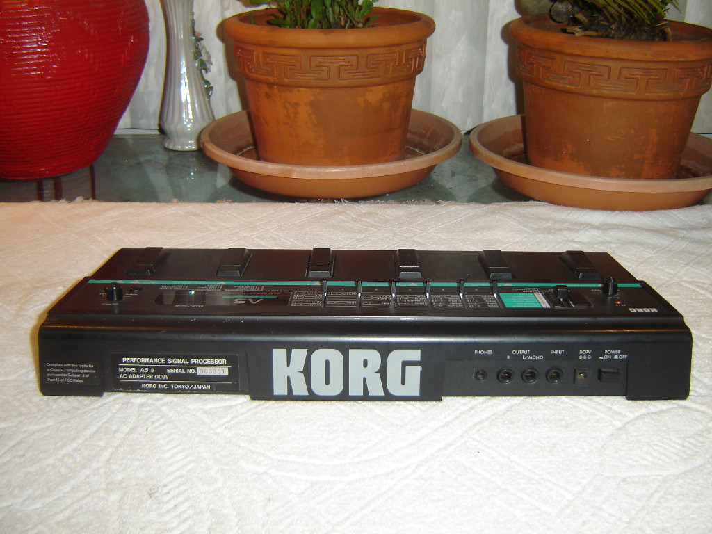 Korg A5 Bass, Performance Signal Processor, Effects FX Pedal Board ...