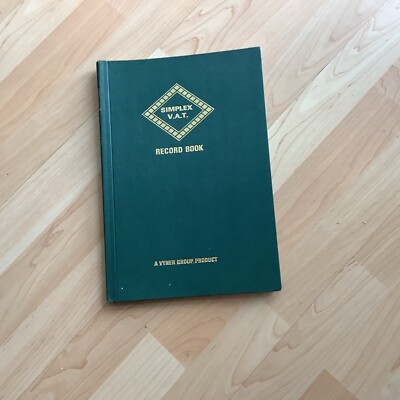 Simplex V.a.t. Record Book | eBay UK