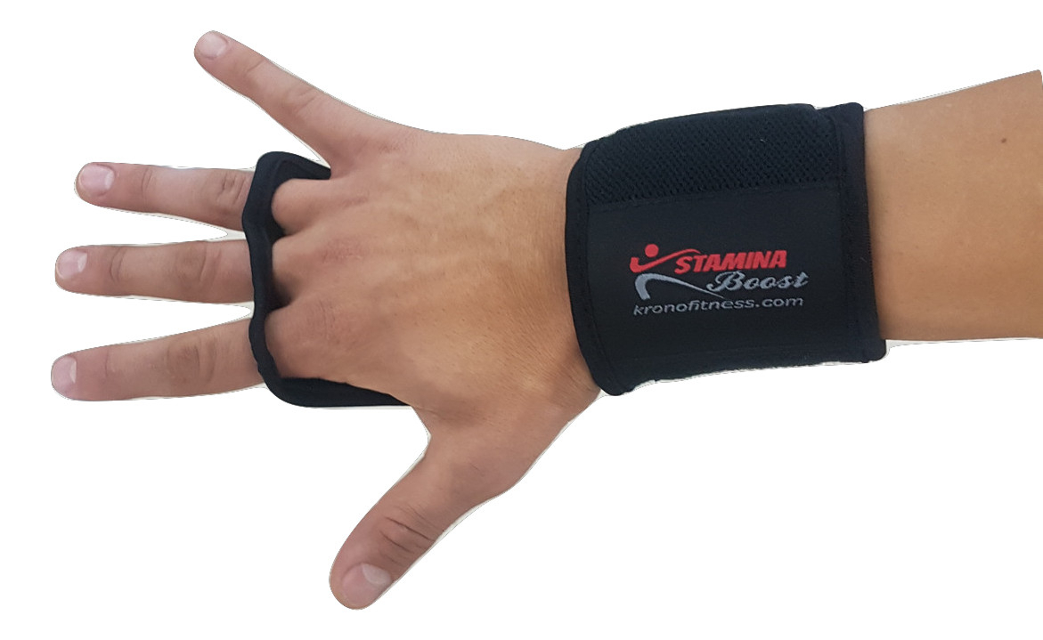 Gym Fitness Gloves, Crossfit Hand Grips, WOD Training Gloves Stamina ...