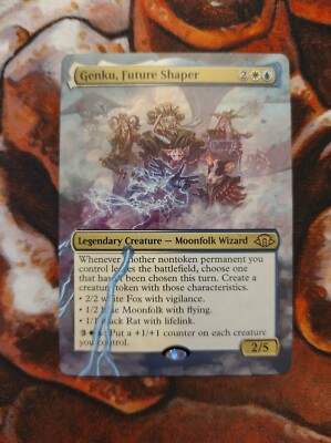 Magic the Gathering Genku, Future Shaper Hand Painted Custom MTG ...