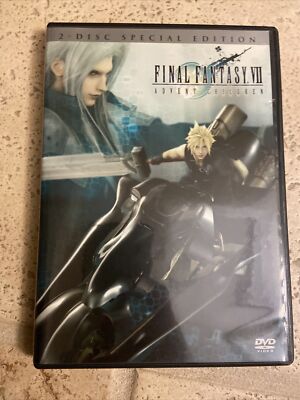 Final Fantasy VII: Advent Children (DVD, 2005, 2-Disc Special Edition ...
