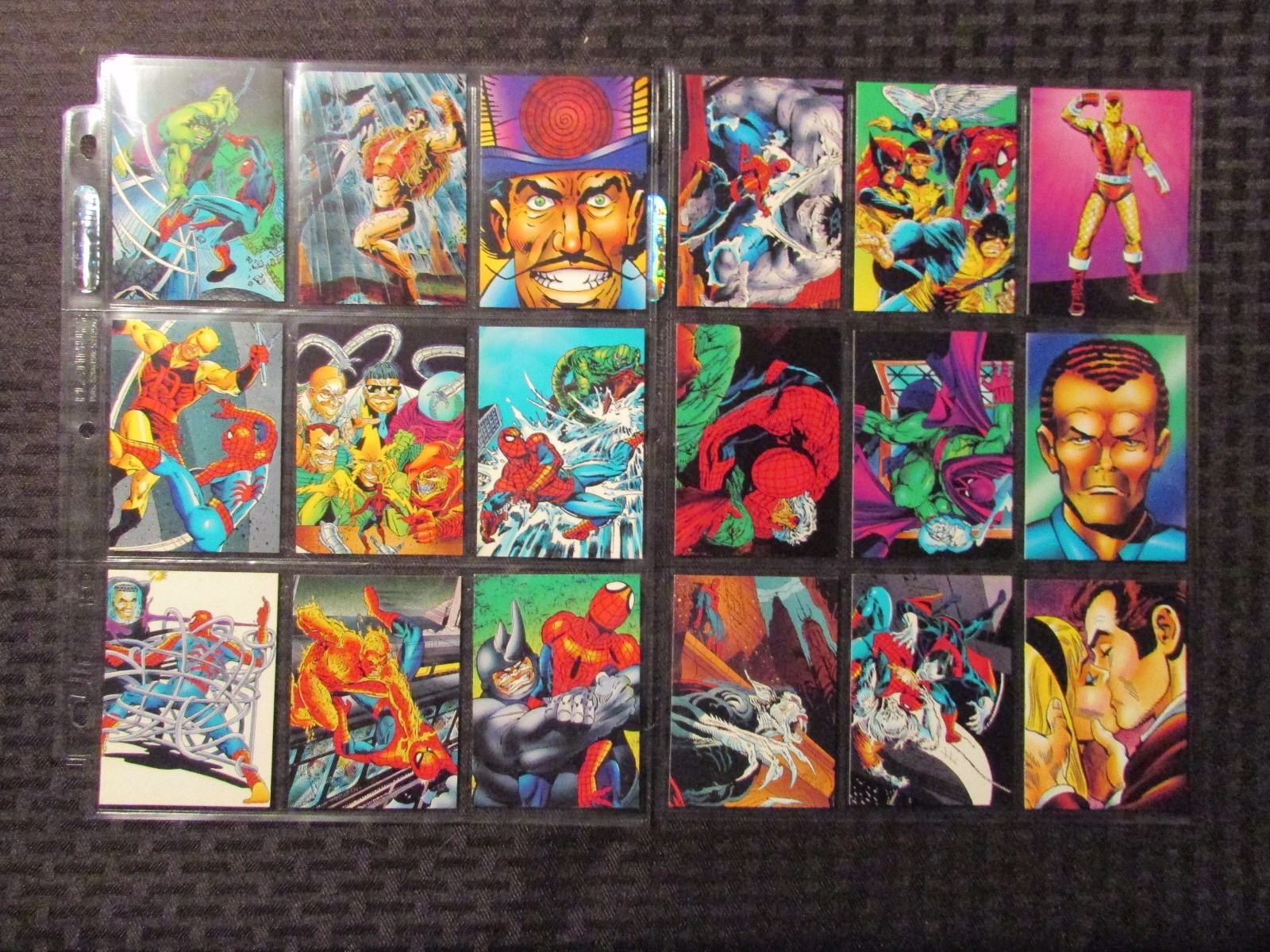 1992 Marvel 30th Anniversary SPIDER-MAN Trading Card SET #1-90 (Grade 9 ...