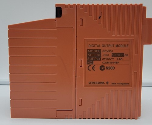 2X YOKOGAWA SDV531 SDV531-S23 STYLE S2 DIGITAL OUTPUT MODULE w/ STB4D ...