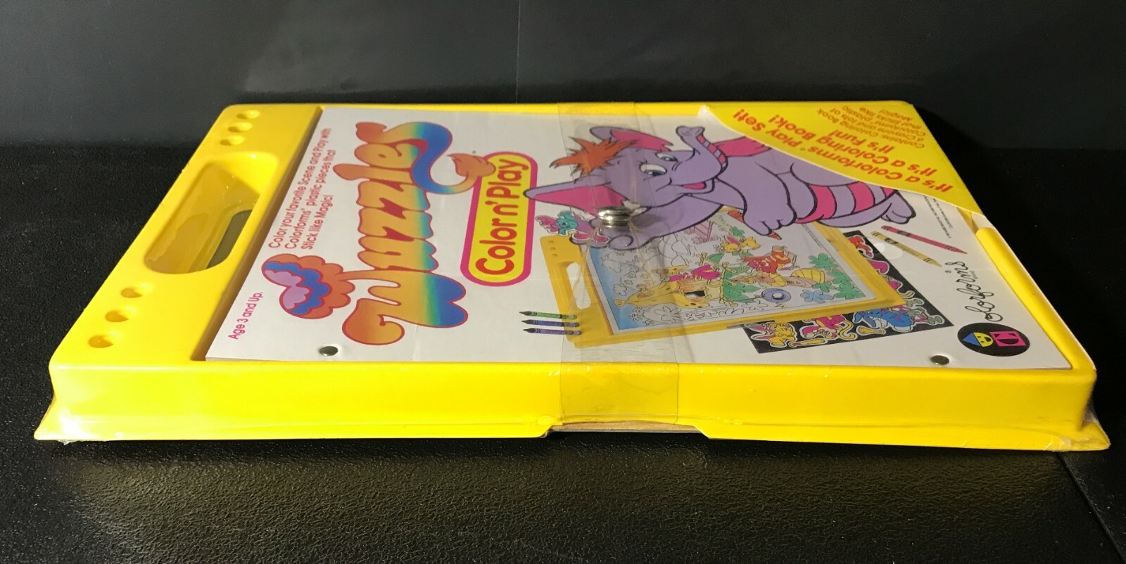 Wuzzles Colorforms Color N Play Coloring Book | eBay