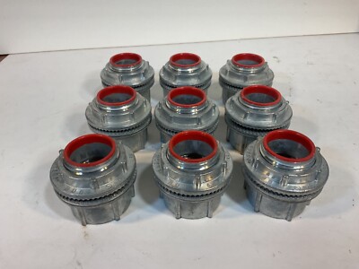 Myers Hub 1" ST-3 (Lot of 9) Threaded Panel Hub Conduit Fitting | eBay