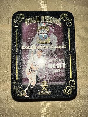 1994 Babe Ruth Metallic Impressions Cooperstown Collection 5 sealed ...