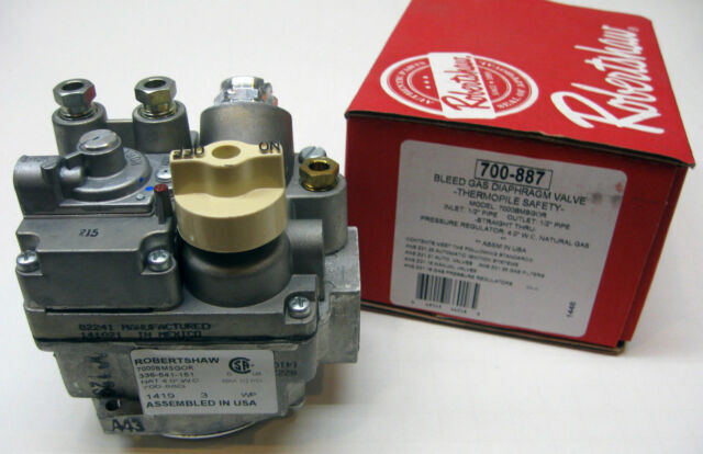 Robertshaw 7000BMSGOR Bleed Control Gas Valve - 700-887 for sale online ...