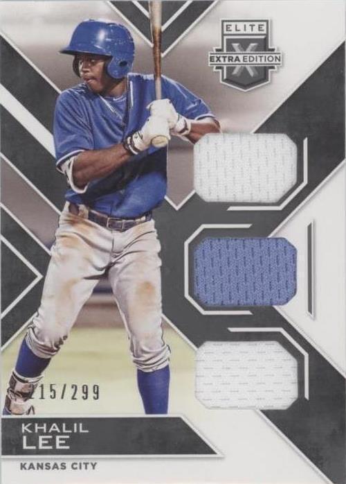2016 Panini Elite Extra Edition - Triple Materials Khalil Lee #TM-KL ...