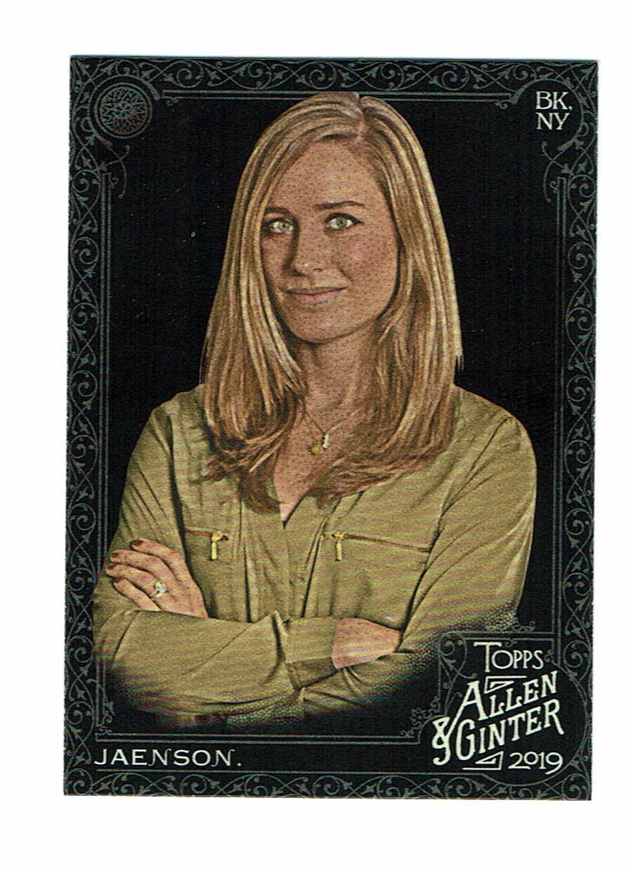 2019 Topps Allen & Ginter X Emily Jaenson #181 Minor League Baseball GM ...