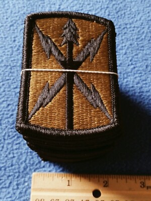 BUNDLE OF 20 - 516th SIGNAL BRIGADE- HOOK BACK PATCHES - NEW | eBay