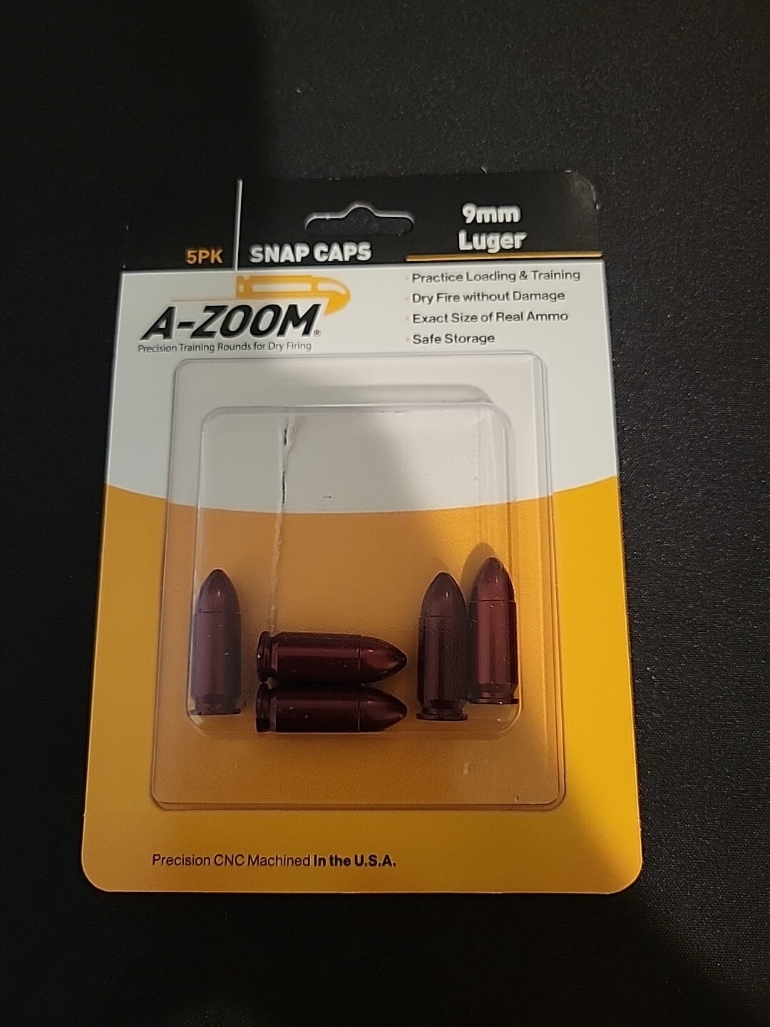 A-ZOOM 9mm Luger 5pk SNAP CAPS | eBay