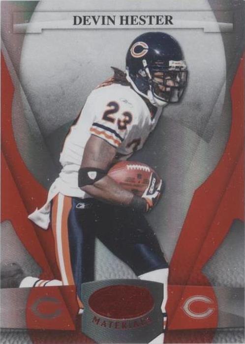 2008 Leaf Certified Materials - Devin Hester #22 Mirror Red /100 for ...