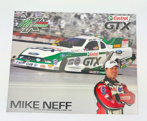 MIKE NEFF - Castrol GTX Top Fuel Funny Car NHRA Hero Card John Force ...