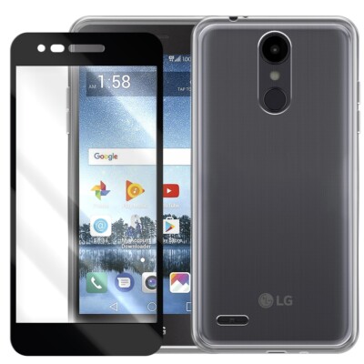 High-Sensitivity Screen Protector Film+Soft TPU Case f LG Tribute ...