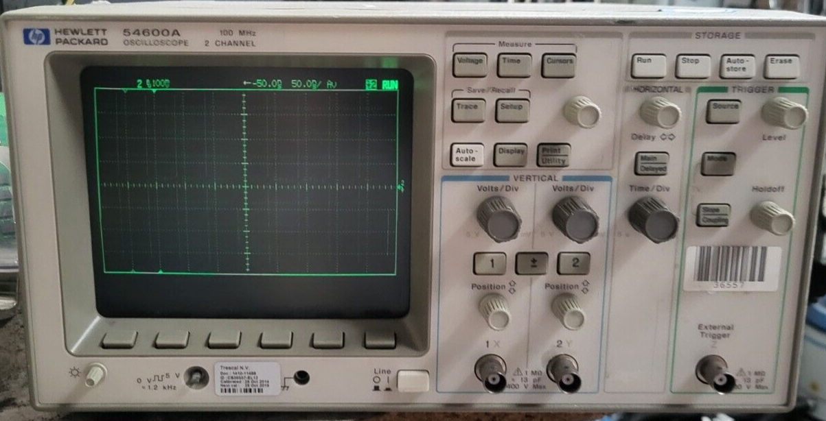 Agilent 54600A Analog Oscilloscope for sale online | eBay