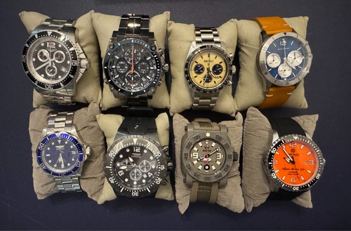 Longines Hydroquest, Bulova Precisionist, Seiko Prospex, and Dan Henry ...