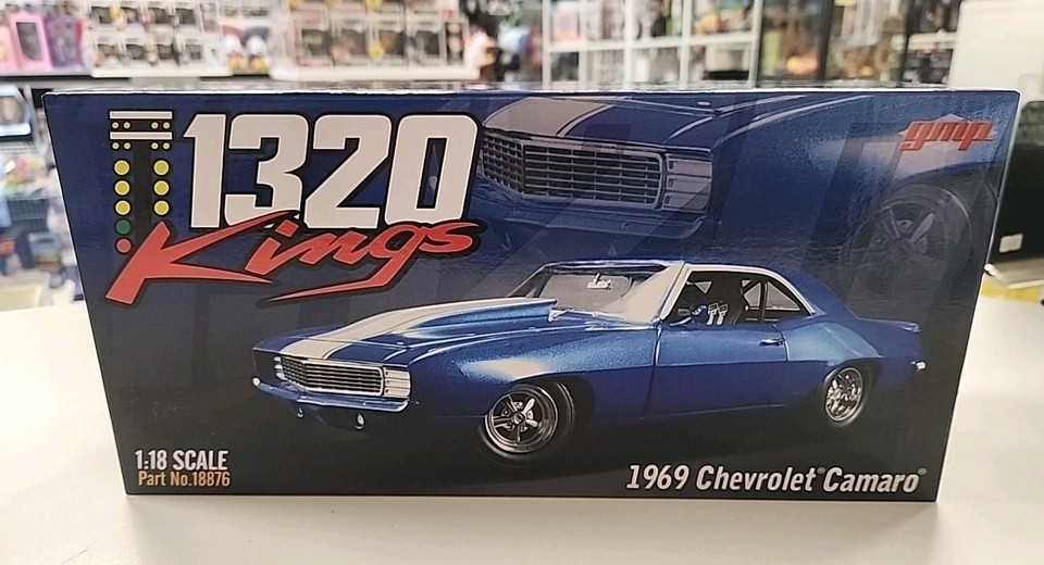 GMP 1969 Camaro 1320 Kings Drag Car 1/18 New No.18876 1 Of 804 🔥 | eBay