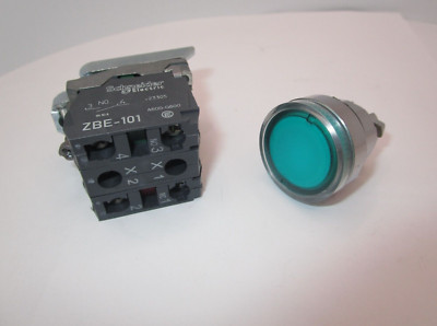 XB4BW3365 SCHNEIDER Green Illuminated Push Button Harmony 22mm FAST ...