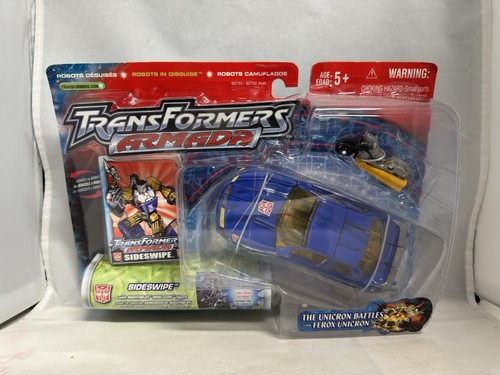 Transformers Armada SIDESWIPE & NIGHTBEAT Mini-Con MOSC Unicron Battles ...
