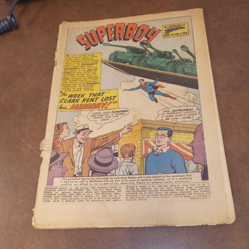 Adventure Comics #268 DC Comics (1960) silver age superboy green arrow ...